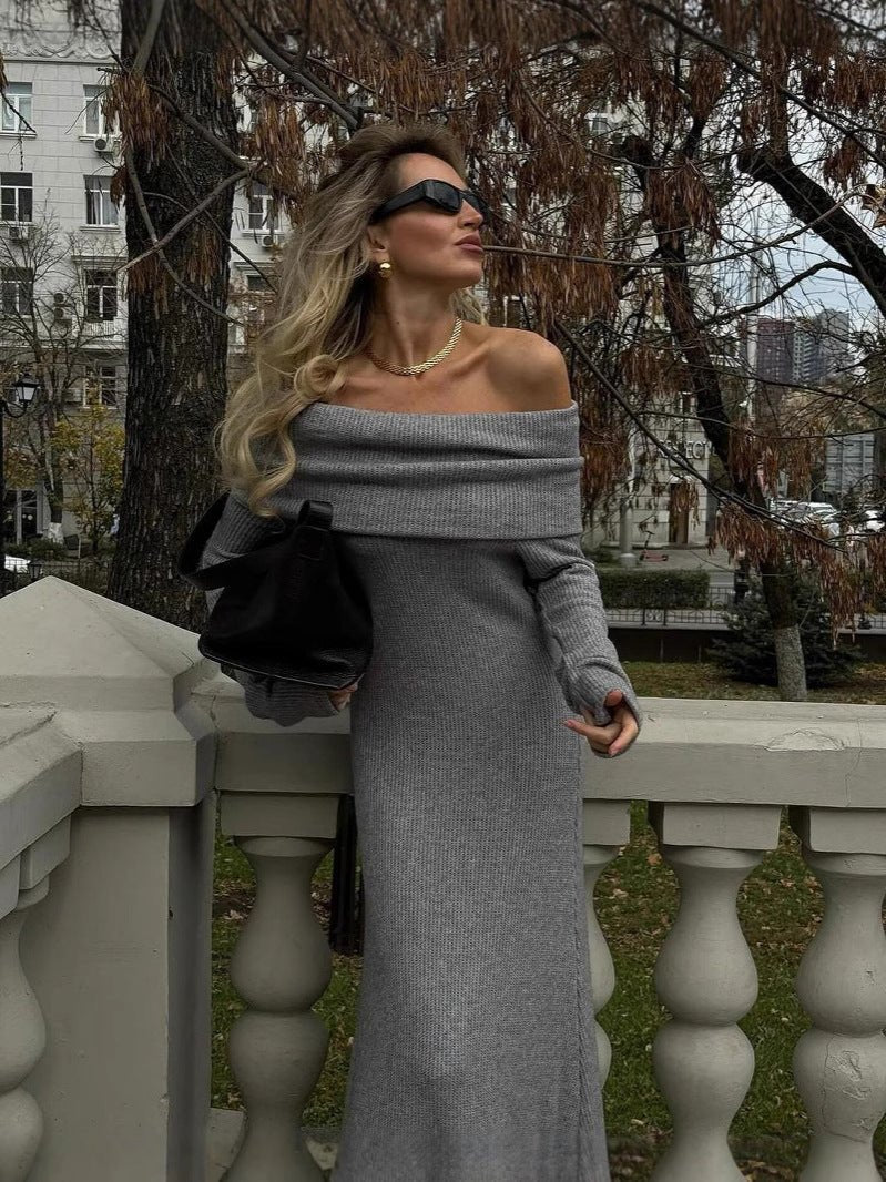 Danika Pullover Maxi Knit Dress – SOERA